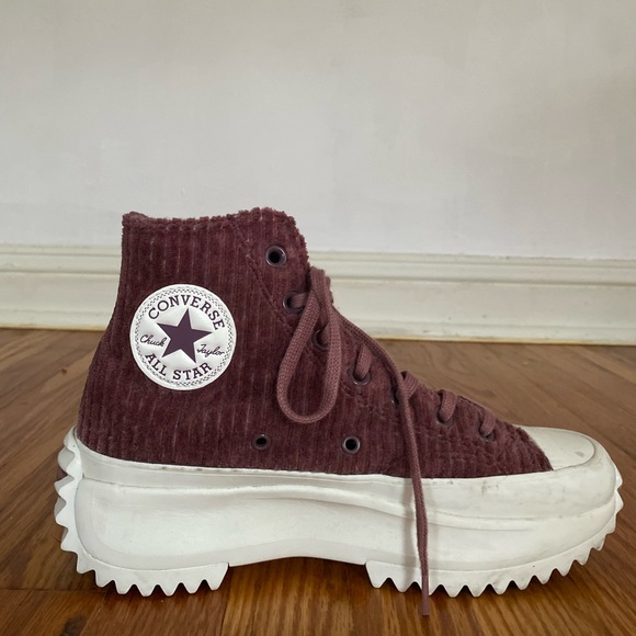 Converse | Shoes | Maroon Platform Allstar Chuck Converse | Poshmark
